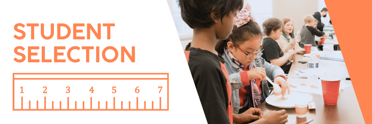 Student Selection – Primary Talent Pool