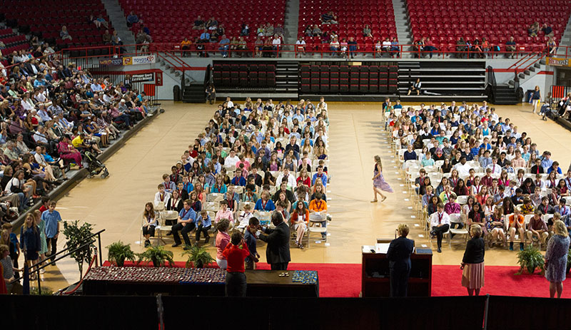 Seventh graders honored at Duke TIP ceremony – Happenings at The Center ...